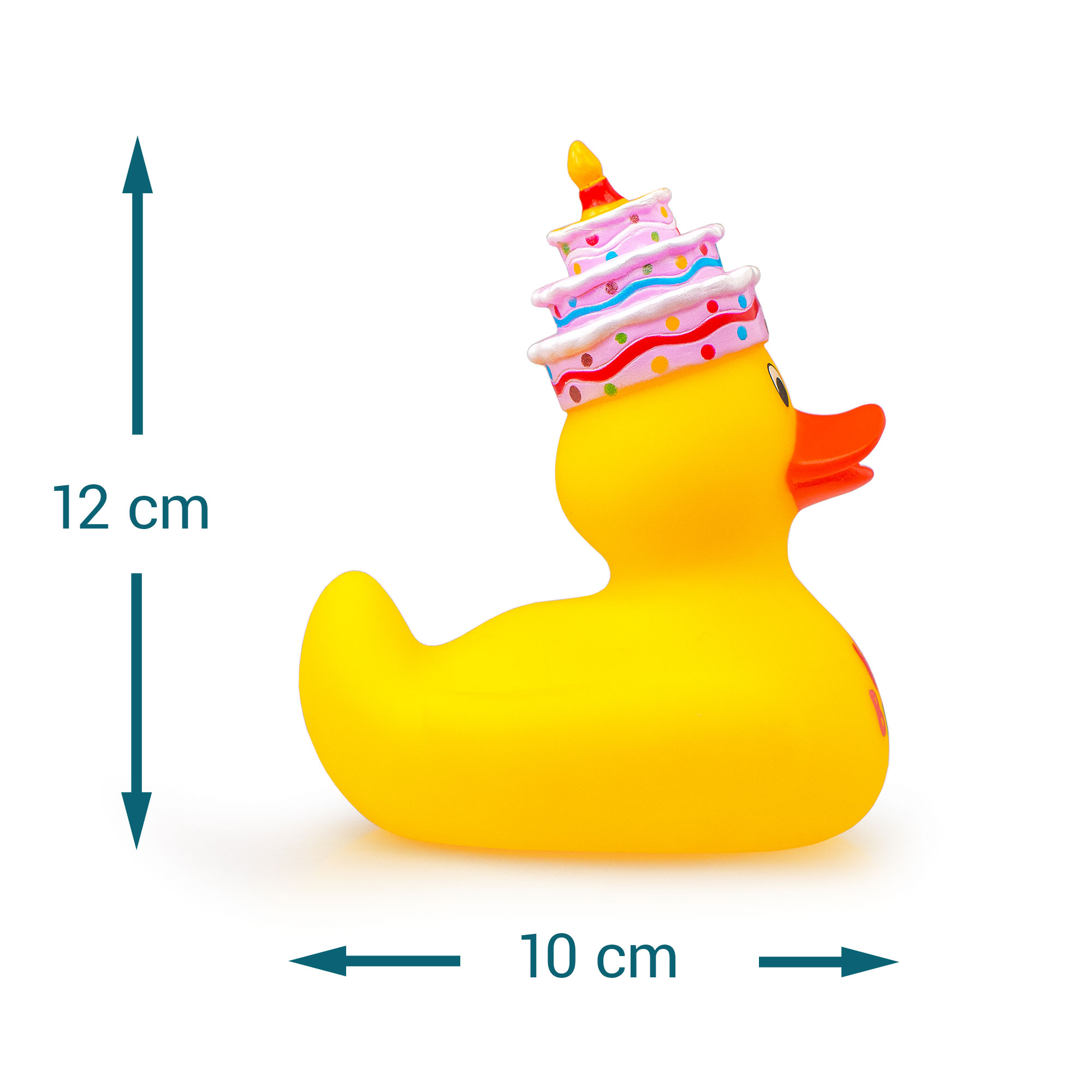 Quietscheente - Happy Birthday - Badeente zum Geburtstag