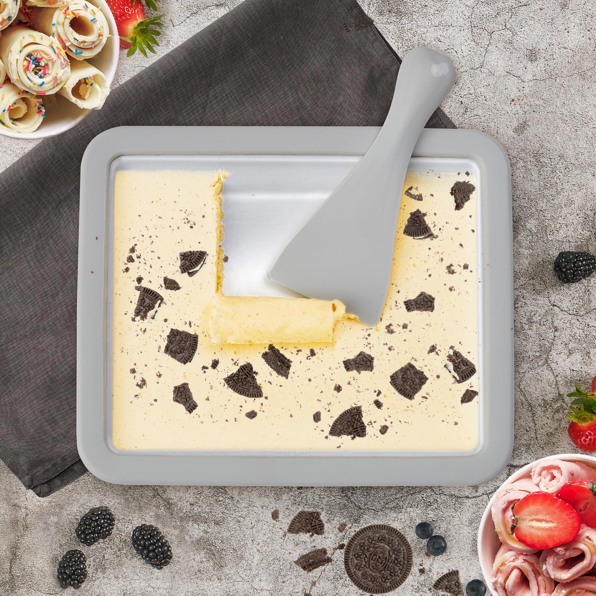 Ice Rolls selber machen - DIY Set Grau für Rolled Ice