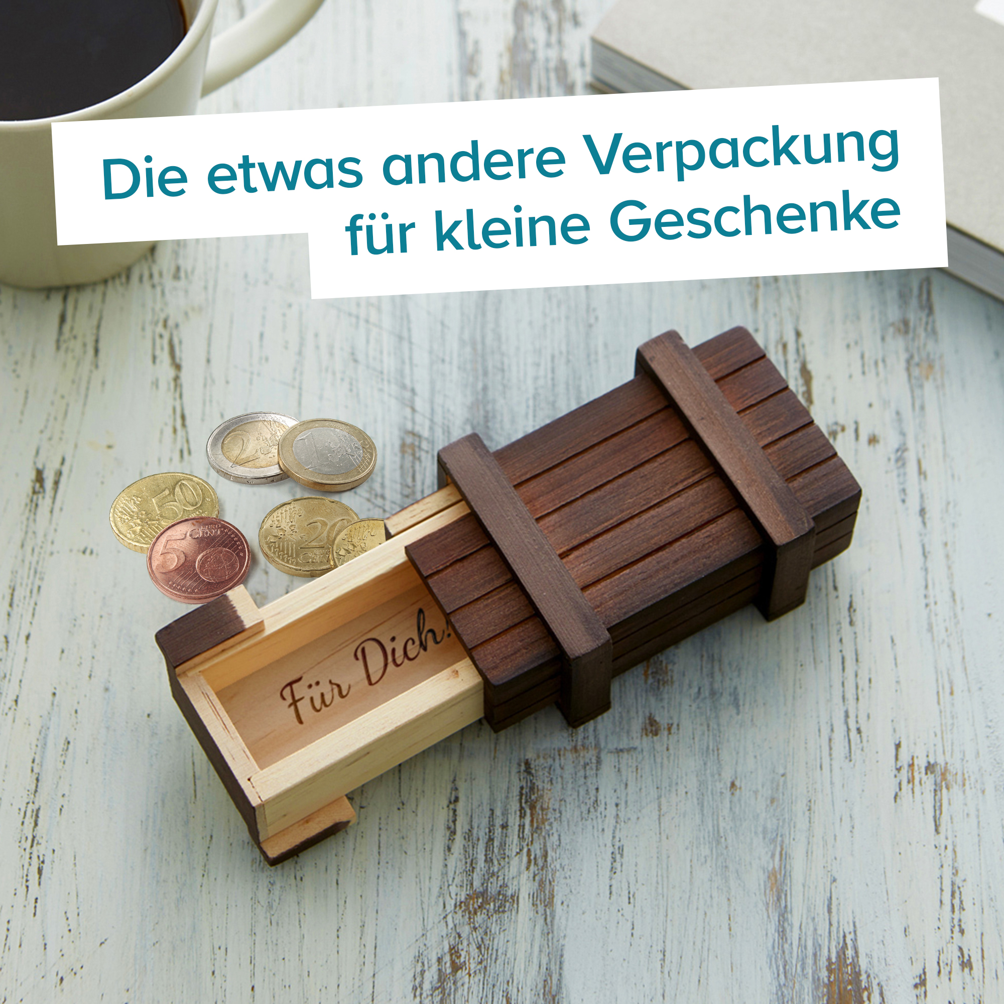 Magische IQ Box - Originelle Geschenkverpackung zum Knobeln