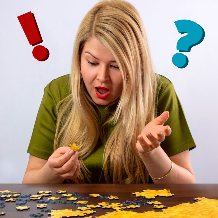 Das unlösbare Puzzle - Chips und Cola - doppelseitig