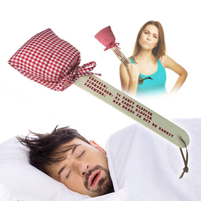 Schnarchstopper - Anti Schnarch Klatsche - schnarchen verhindern!