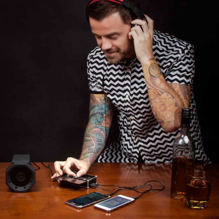 DJ Mini-Mischpult für alle musikbegeisterten Hobby DJs