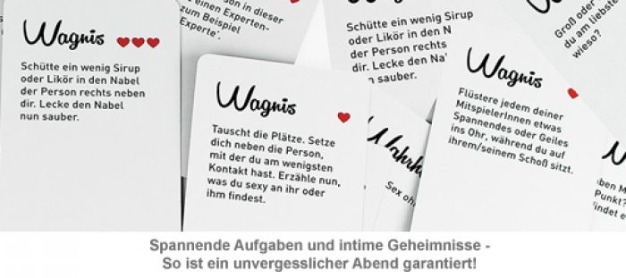 Erotisches Kartenspiel Wahrheit Oder Wagnis Mit 138 Karten