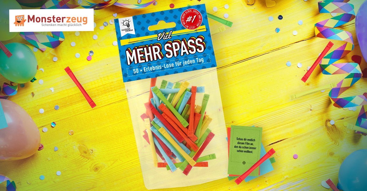 Mehr Spaß - 50 Lose für jeden Tag - Erlebnislose